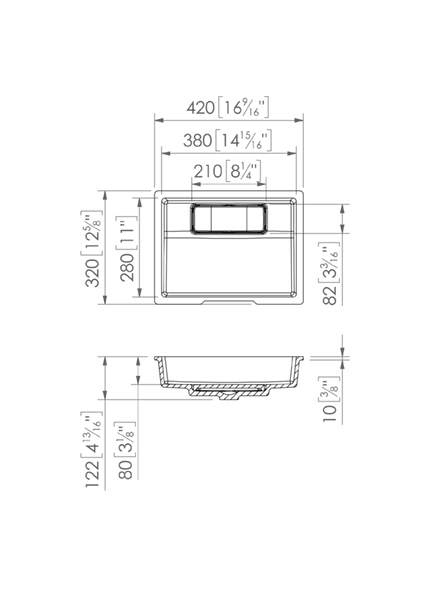 KRION® Slant B827 | Counter Production Ltd