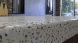 Corian® PEPPERED TERRAZZO | Counter Production Ltd