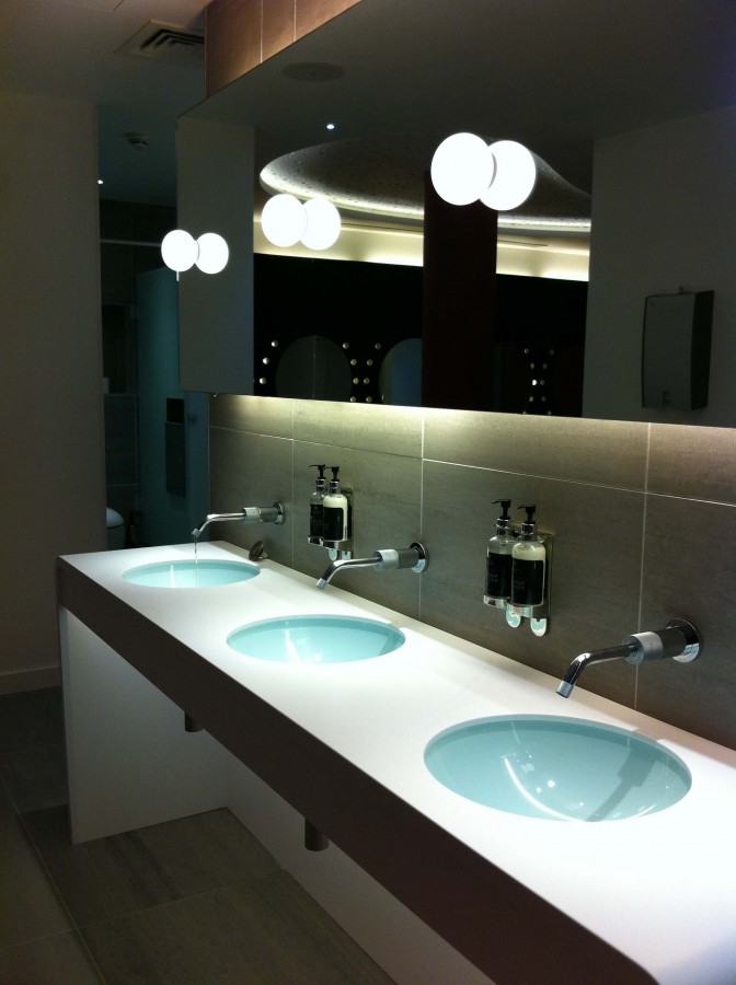 CP Hart Bespoke Corian® Vanity | Counter Production Ltd