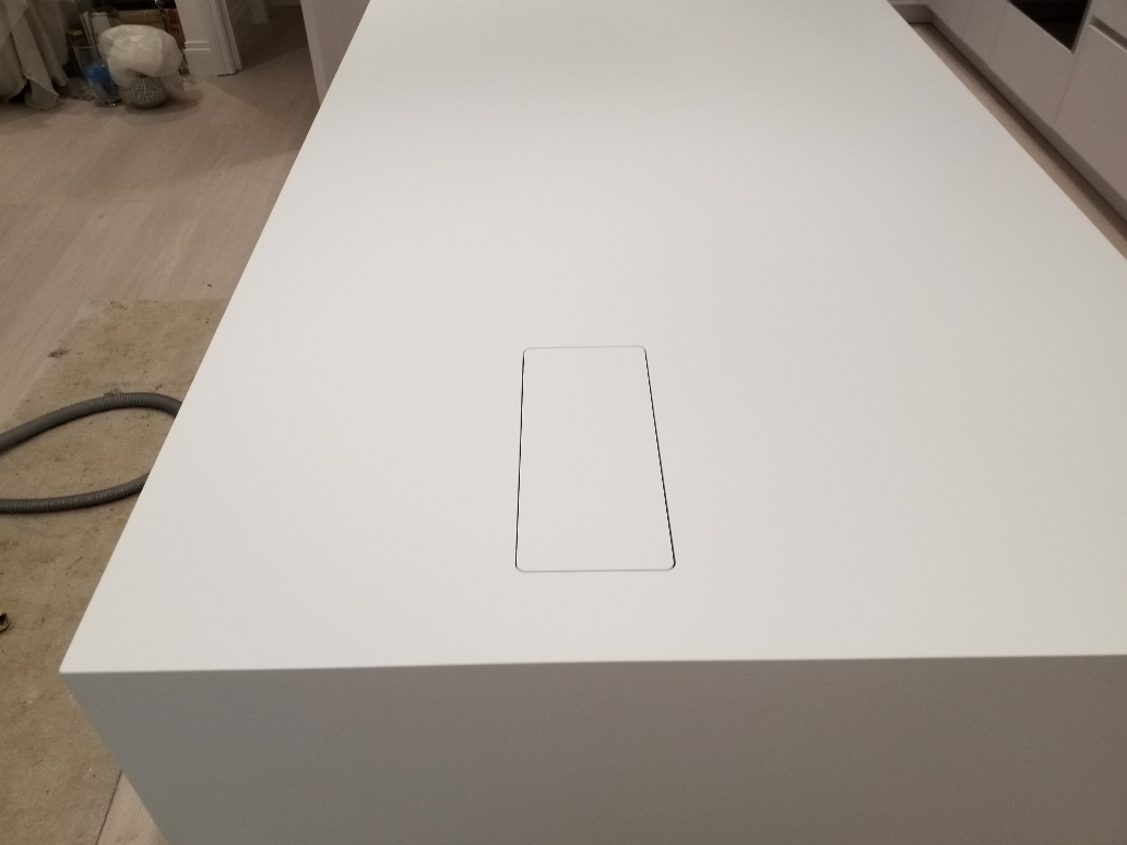 Corian S-Box cover | manufactured by Counter Production Ltd