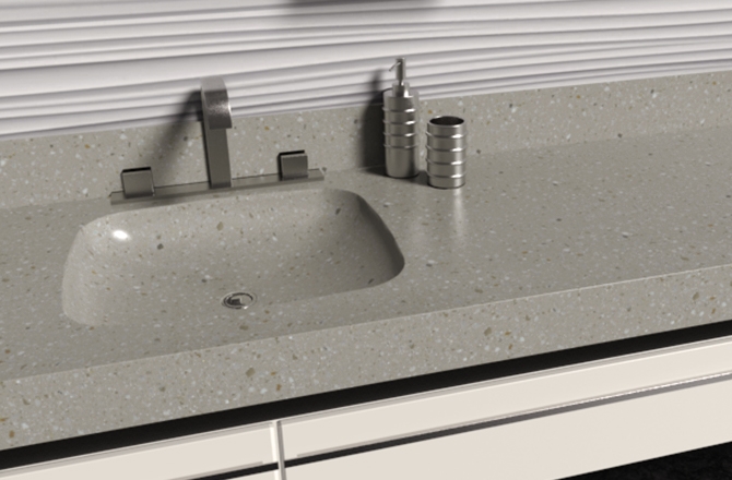 Corian Willow - New 2017 - A neutral tone with a hint of green slate